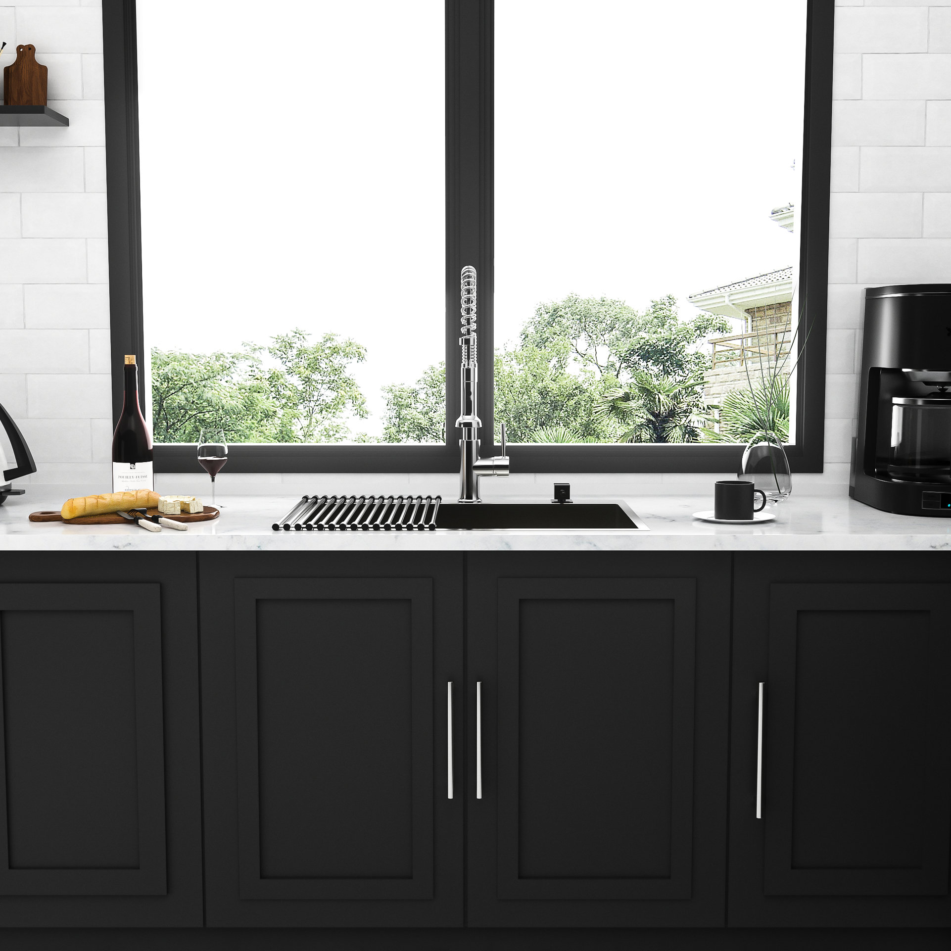 YBHDESIGN 28 Inch Kitchen Sink Stainless - 18 Gauge, Versatile And ...