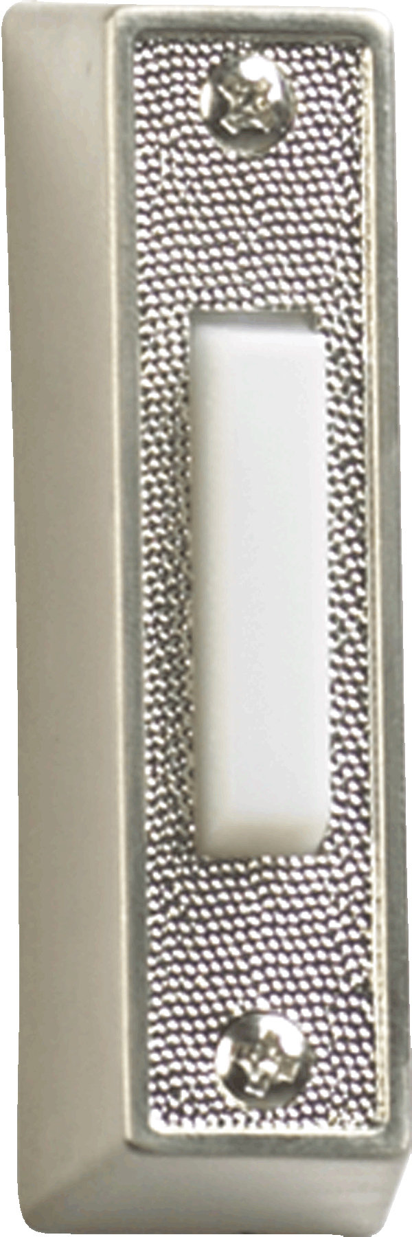 Wrought Studio™ Plastic Push Button in Satin Nickel | Wayfair