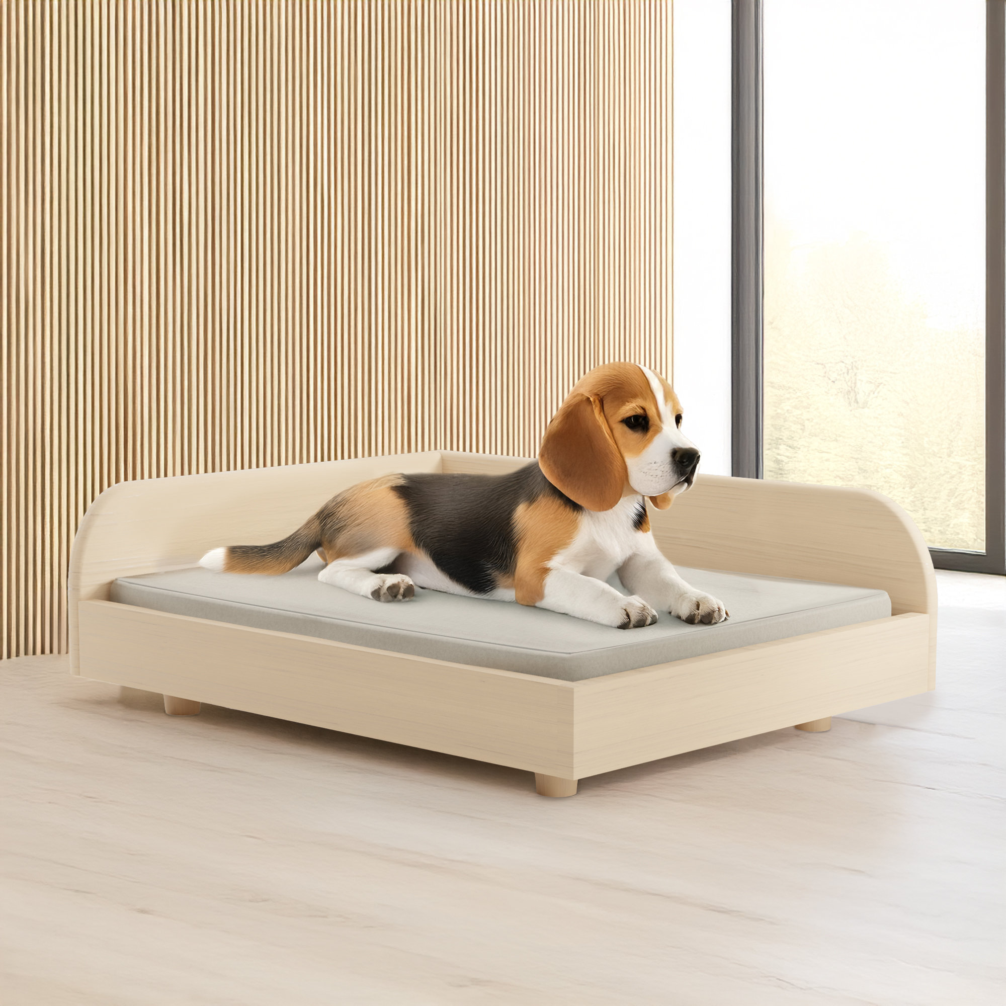 Tucker Murphy Pet™ Modern Minimalist Dog Bed with Mattress & Reviews ...