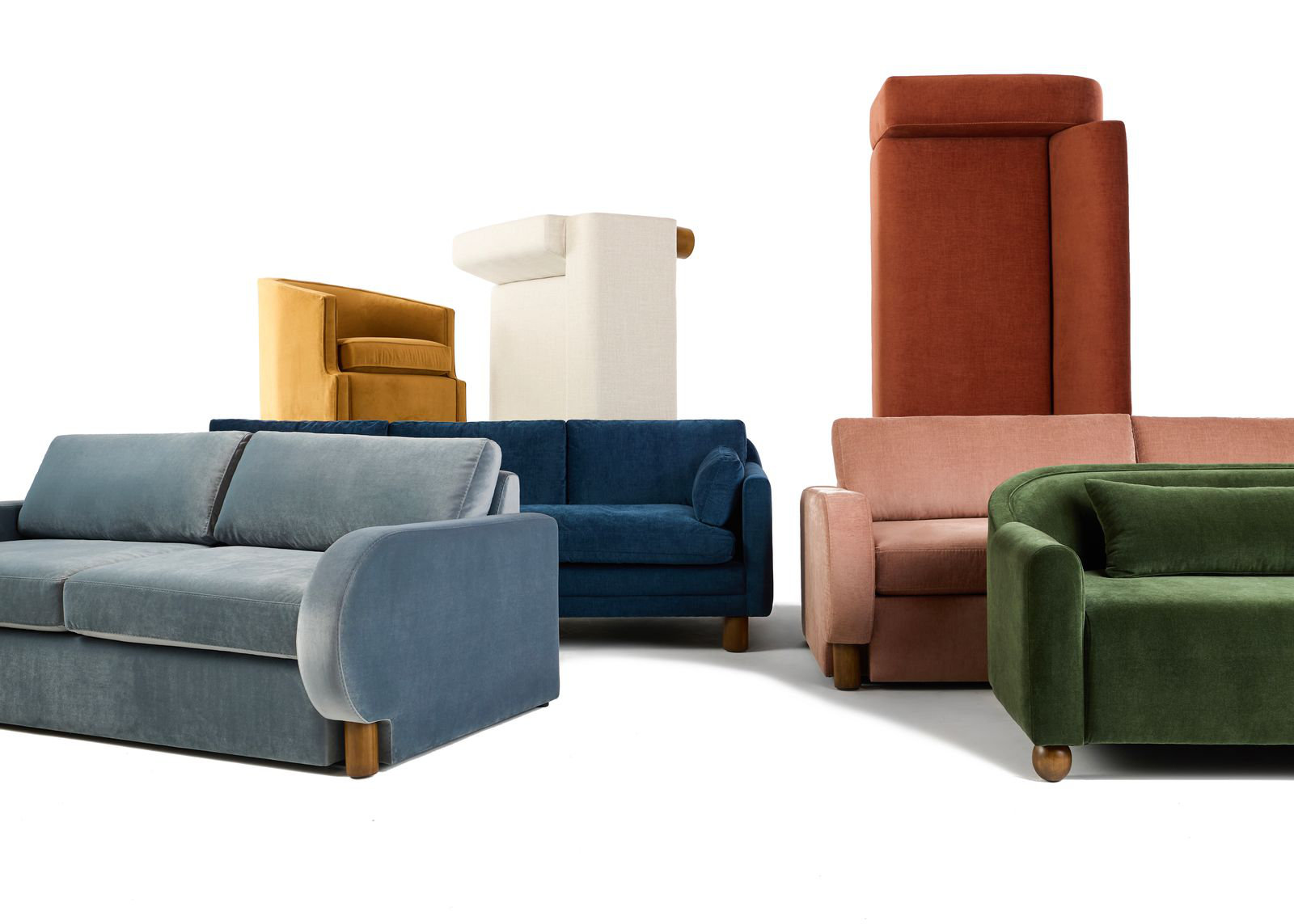 Room Service By Emily Henderson Oscar 84 inch Sofa | Wayfair