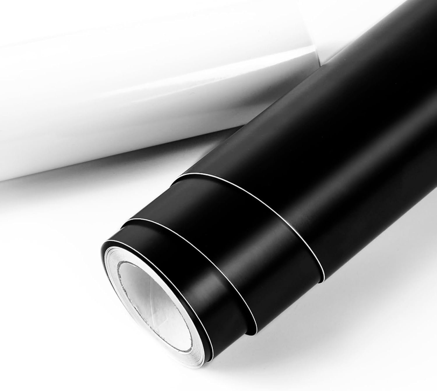 Ebern Designs Permanent Vinyl, Matte Black Adhesive Vinyl Roll For All ...