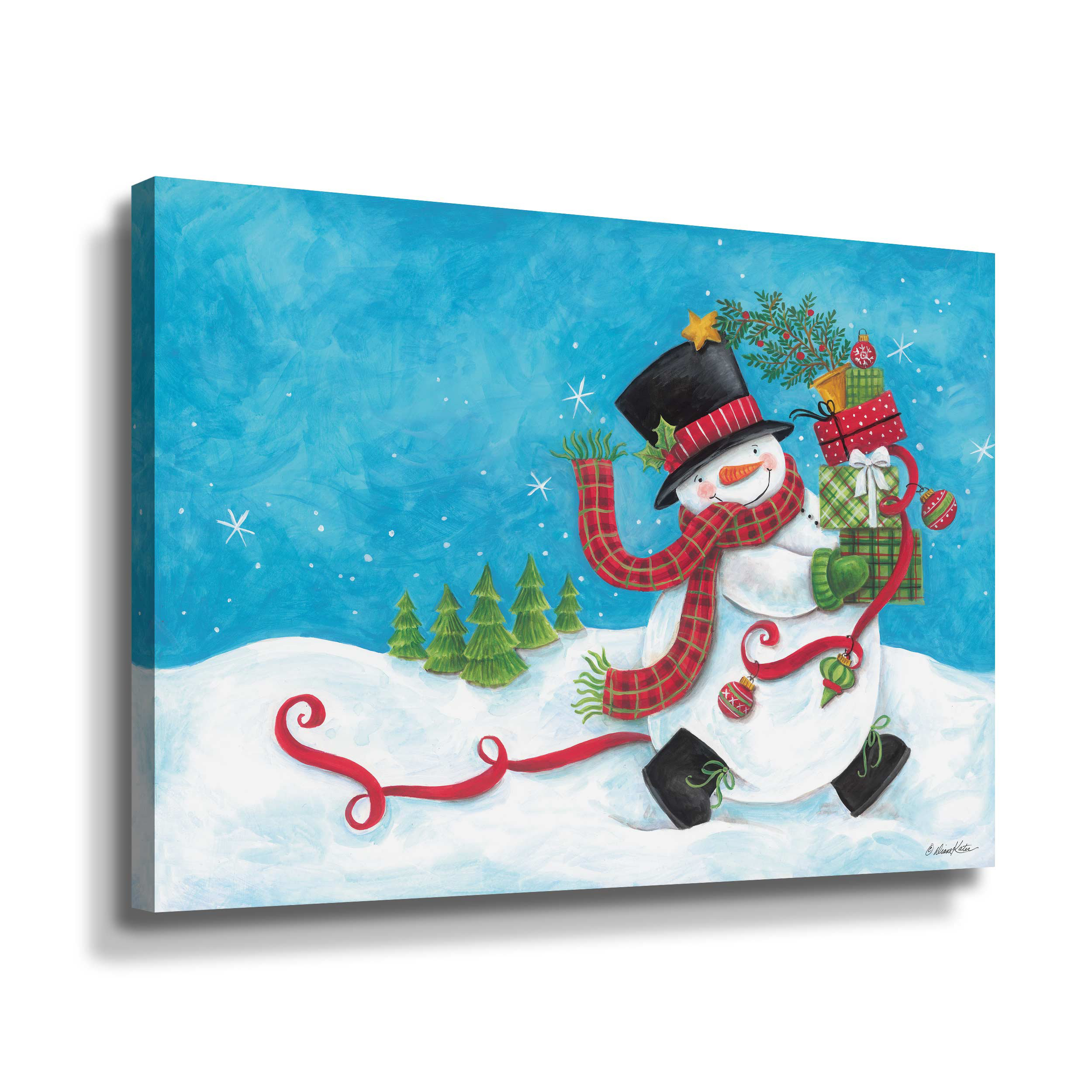 The Holiday Aisle® Snowman On The Run | Wayfair
