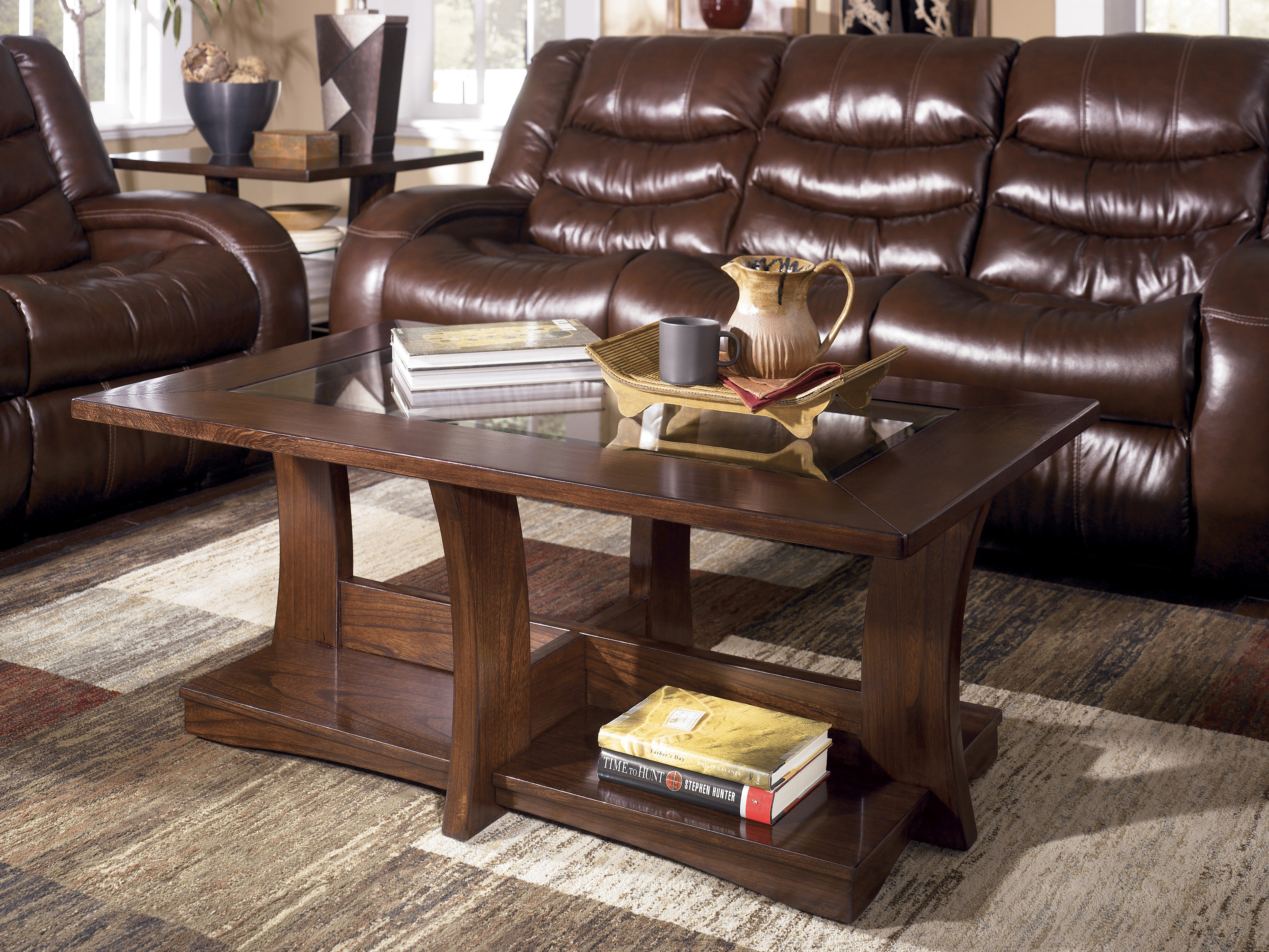 Signature Design by Ashley Acton Rectangular Cocktail Table | Wayfair