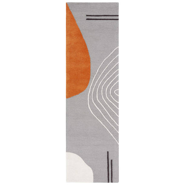 AllModern Felipe Hand Tufted Wool Abstract Rug & Reviews | Wayfair