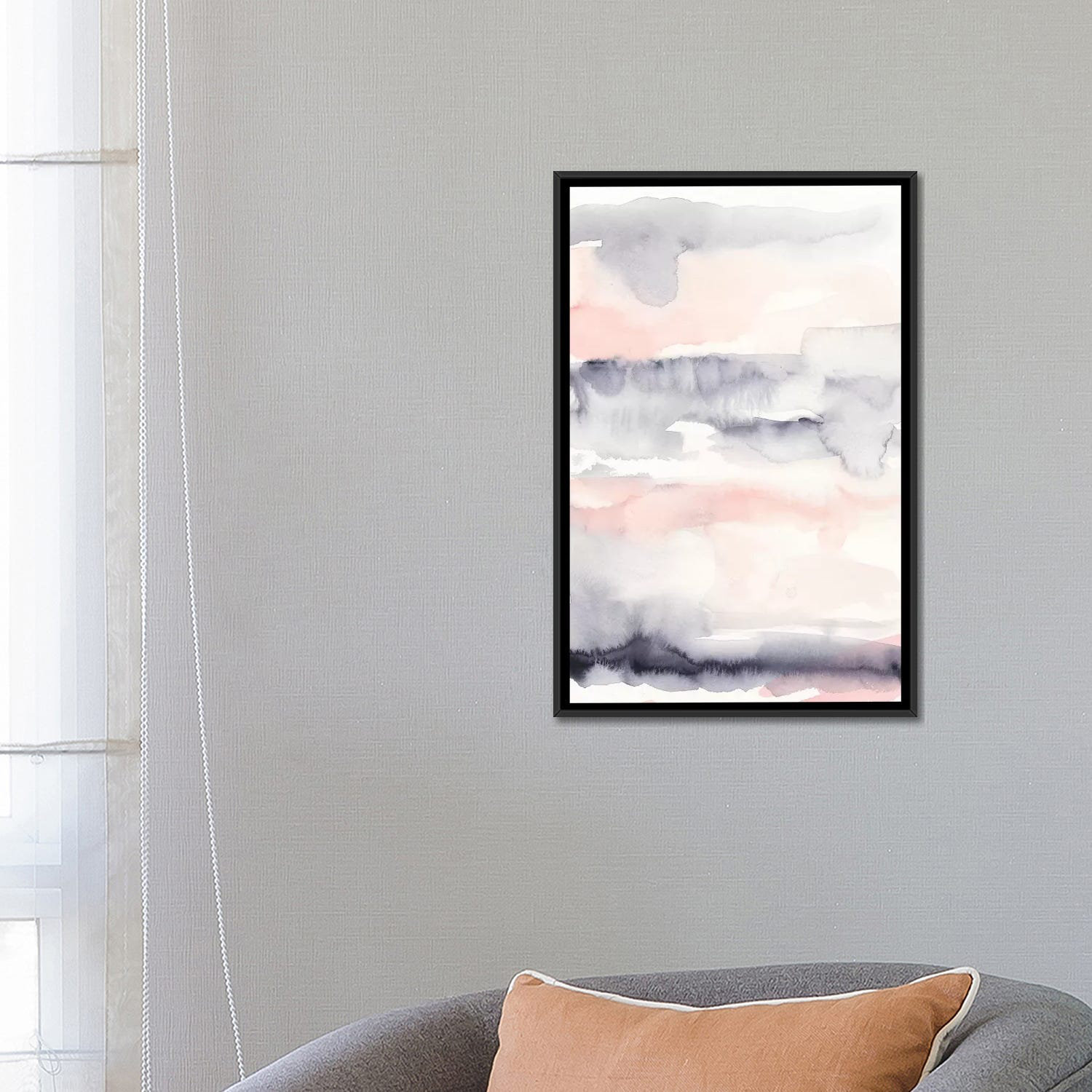 East Urban Home Violet & Blush II by Ethan Harper - Painting Print ...