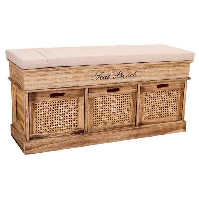 Bay Isle Home Randi Storage Bench | Wayfair.co.uk