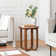 Millwood Pines Ealyn Solid Wood End Table & Reviews | Wayfair