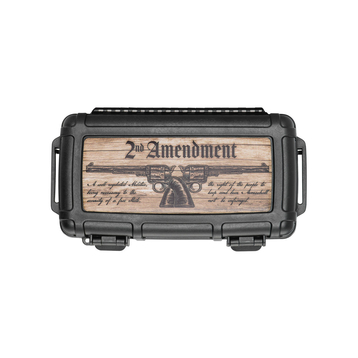 Red Barrel Studio® Union Rustic 10-ct Cigar travel case, 2nd Amendment ...