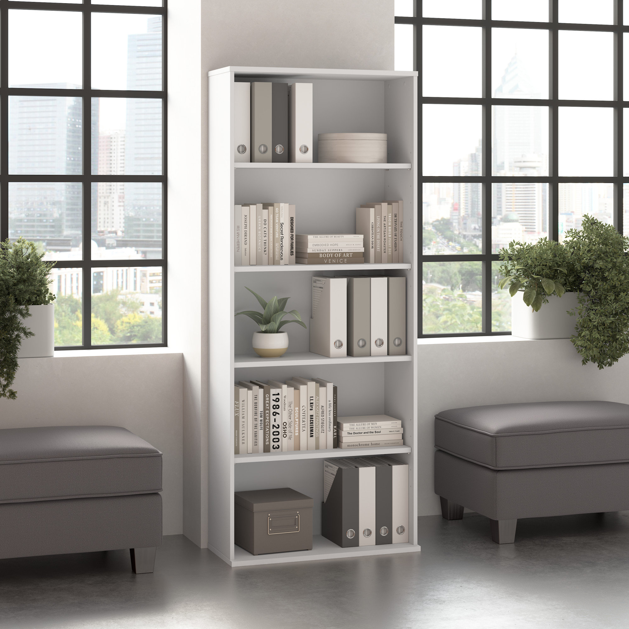 Bush Business Furniture Hustle Bookcase & Reviews | Wayfair