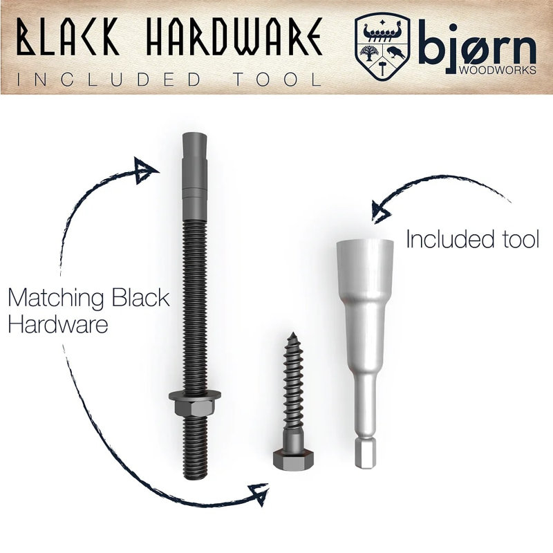 Bjorn Woodworks 4x4 Black 5 Degree Pergola Brackets & Lean To Kit | Wayfair