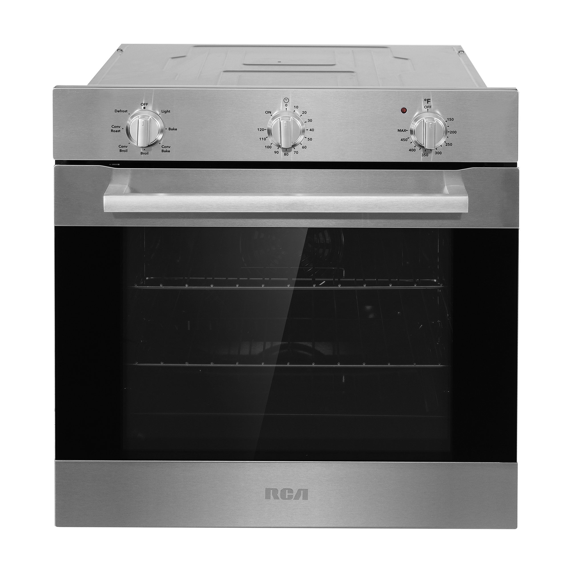 RCA 24" Single Wall Oven with Knob Control in Stainless Steel - Wayfair ...