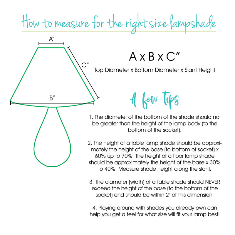 Winston Porter Cut Corner Square Bell Softback Fabric Lampshade w ...