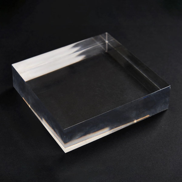 Orren Ellis Ramblewood Square Glass Crystal Base | Wayfair