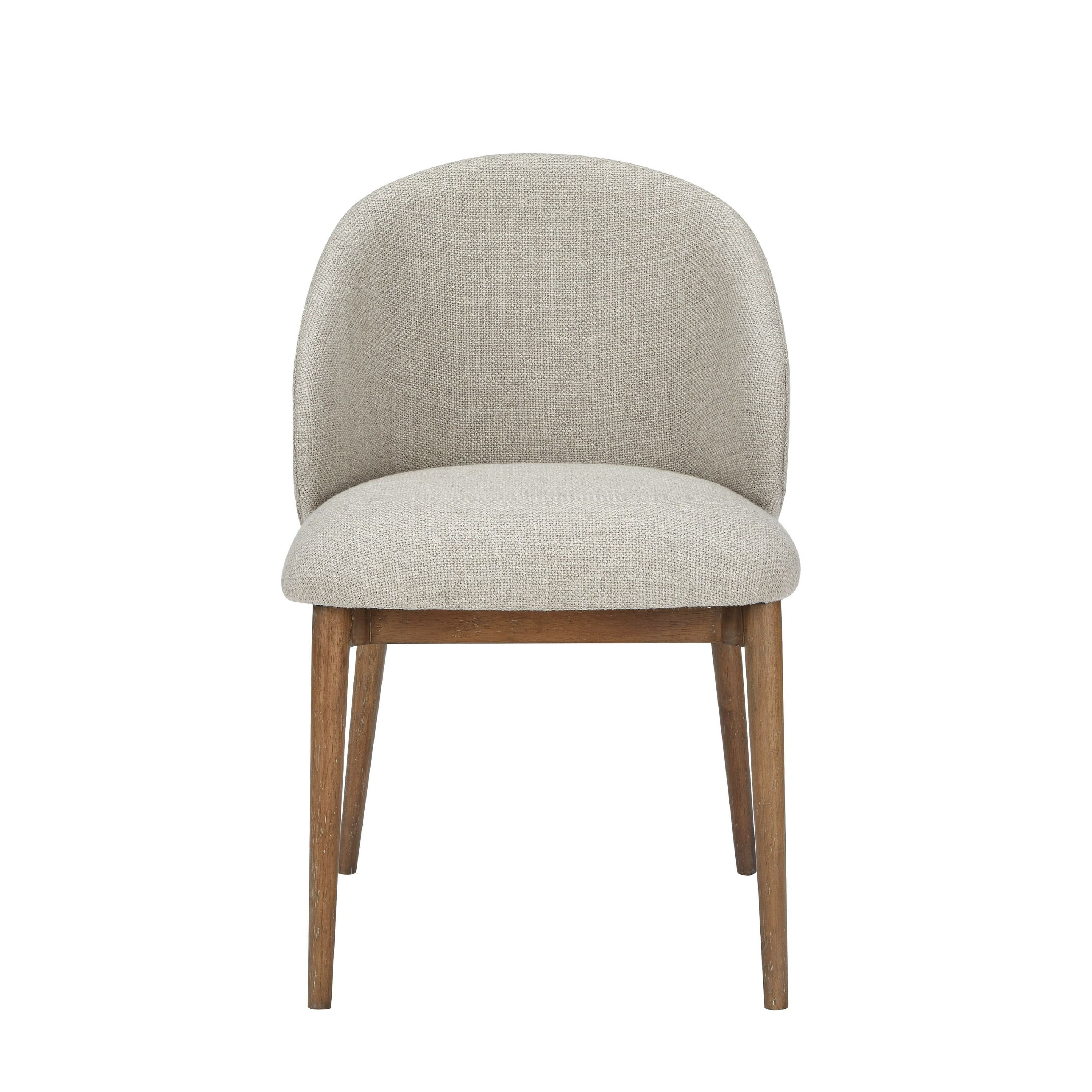 AllModern Luxton Linen Dining Chair | Wayfair