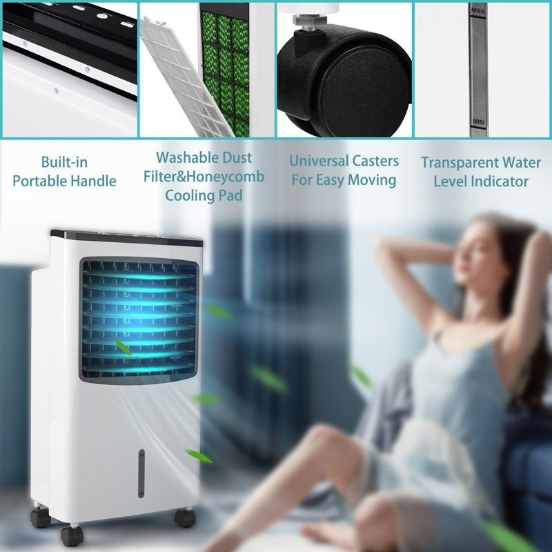 FORCLOVER 3-in-1 Evaporative Air Cooler with Remote Control & Reviews ...