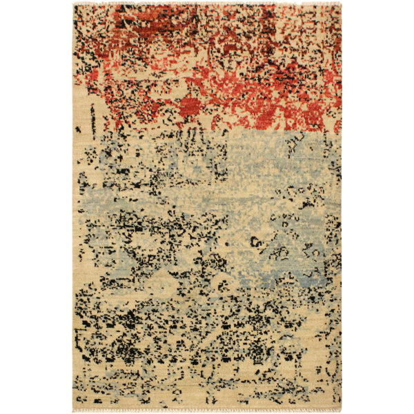 Isabelline One-of-a-Kind 3'10'' X 5'11'' 2000s Wool Area Rug | Wayfair