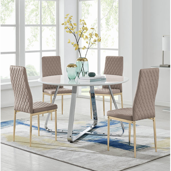 Canora Grey Eubanks 5 - Piece Dining Set & Reviews | Wayfair.co.uk