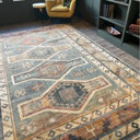 Bungalow Rose Langlois Southwestern Indoor Rug & Reviews | Wayfair