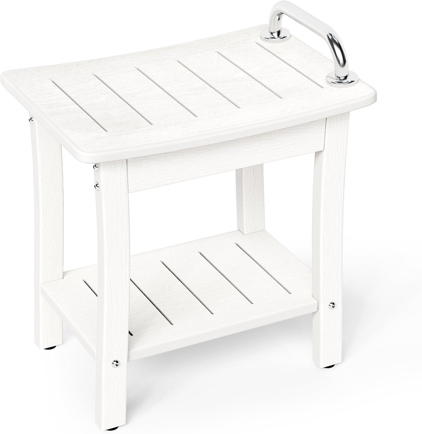 Breakwater Bay Shower Bench Stool, Waterproof Shower Seat For Inside ...