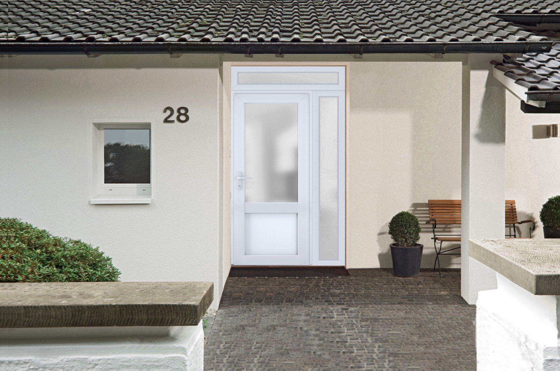 VDomDoors 94'' Front Entry Doors | Wayfair
