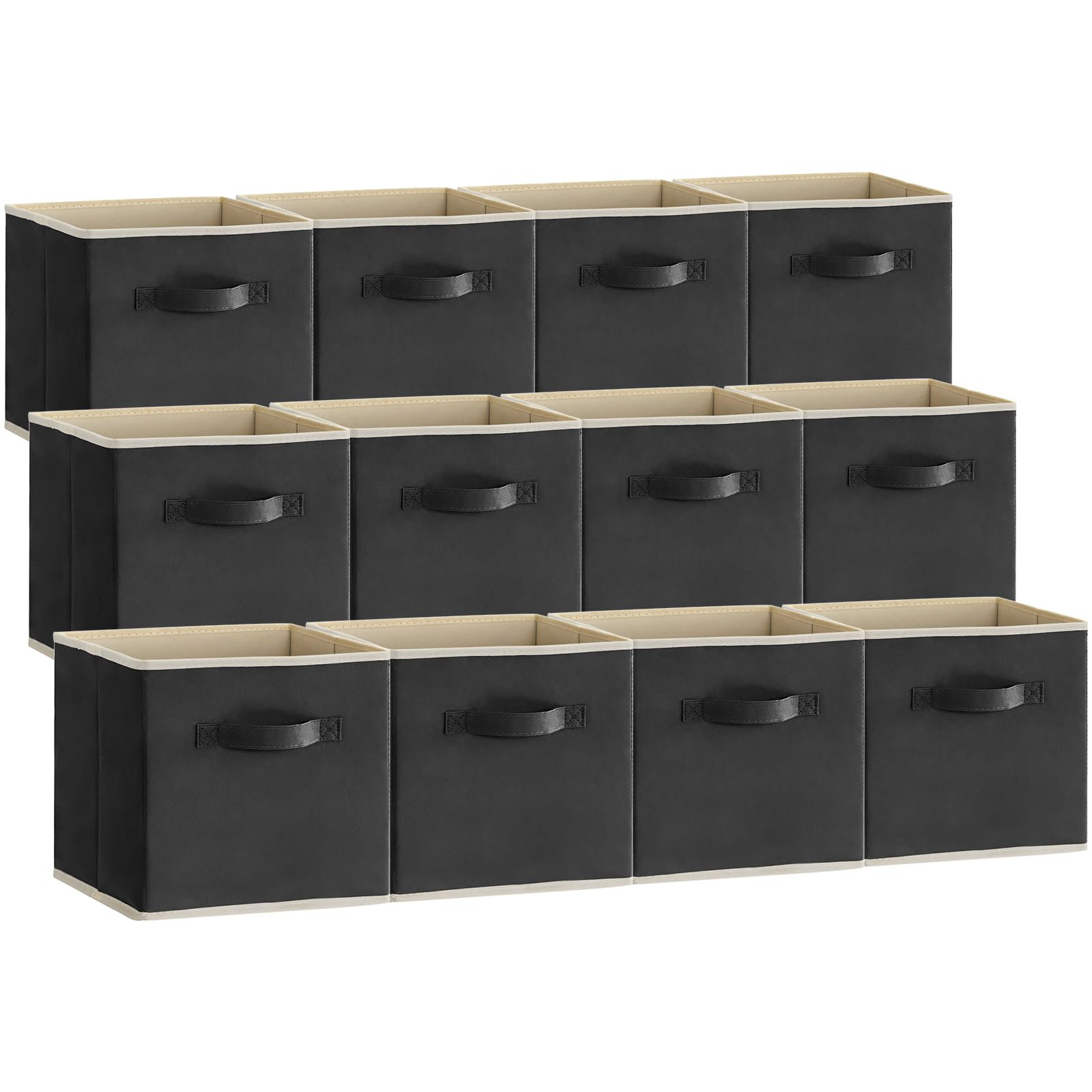 One Allium Way® 12 Packs Storage Cubes, 11 Inch Cube Storage Bins ...