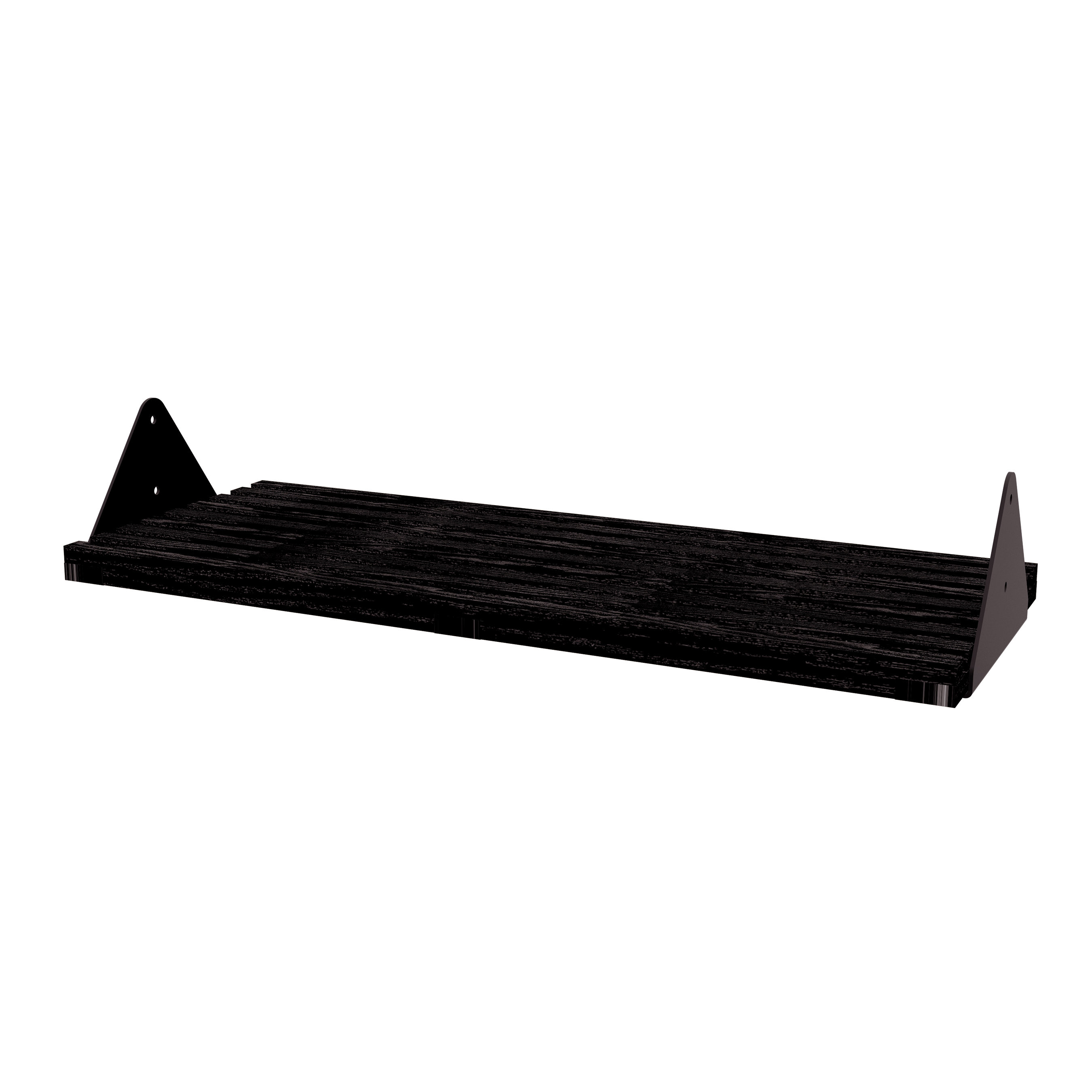 Gus* Modern Branch Slatted Shelf with Brackets Unit | Perigold