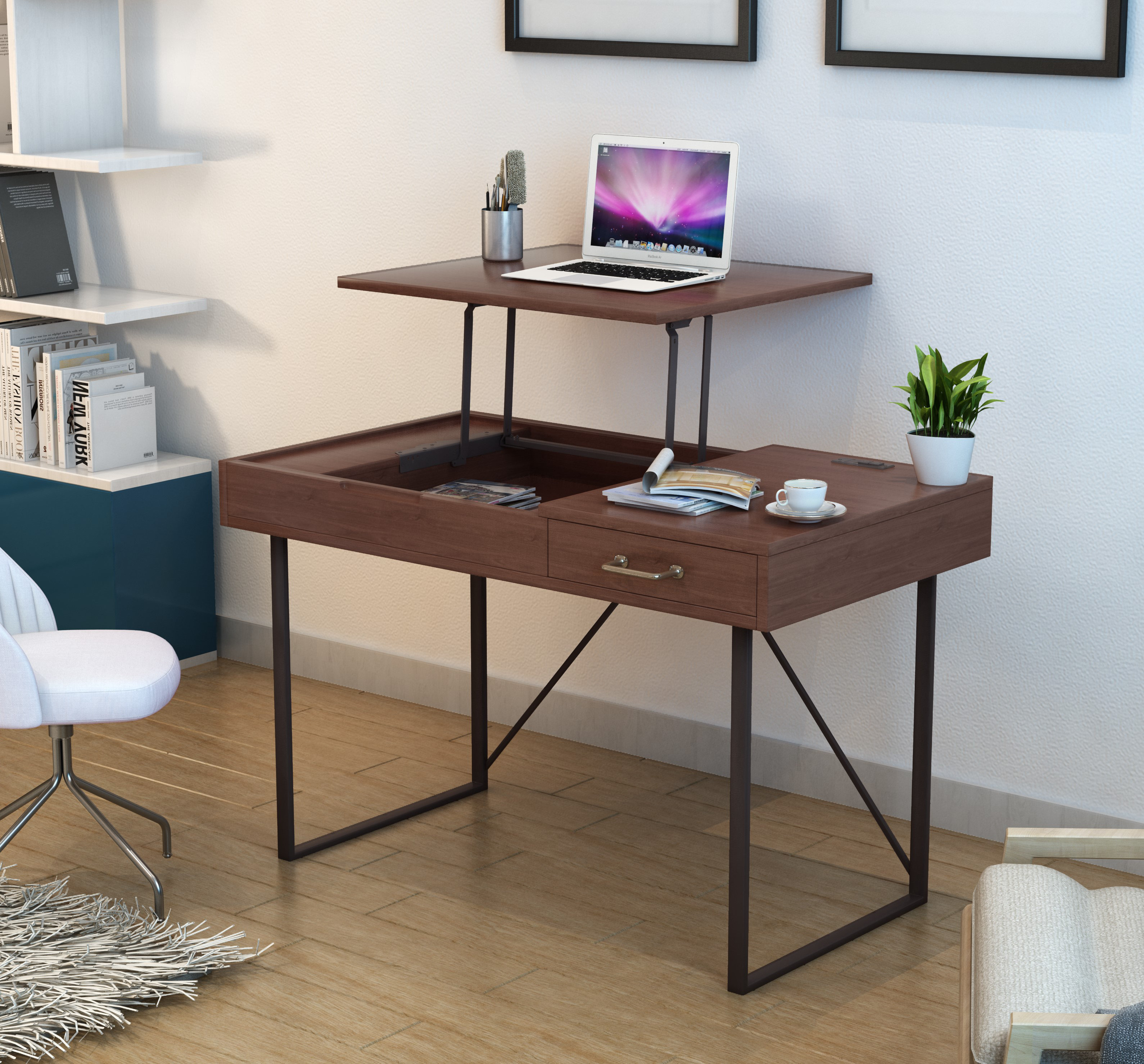 Inbox Zero Writing Desk & Reviews | Wayfair