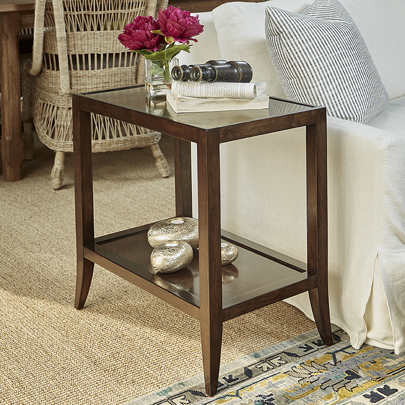 WoodbridgeFurniture Solid Wood End Table with Storage & Reviews | Perigold