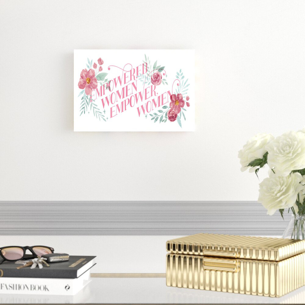 House of Hampton® Women Up II by Grace Popp - Wrapped Canvas Textual ...