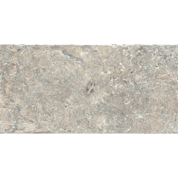 Emser Tile Trav Ancient Tumbled Slv Silver 8 in. x 16 in. Tumbled ...