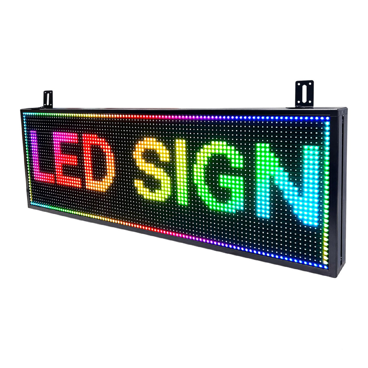 Orblue Scrolling Led Sign Programmable Display Digital Sign Outdoor ...
