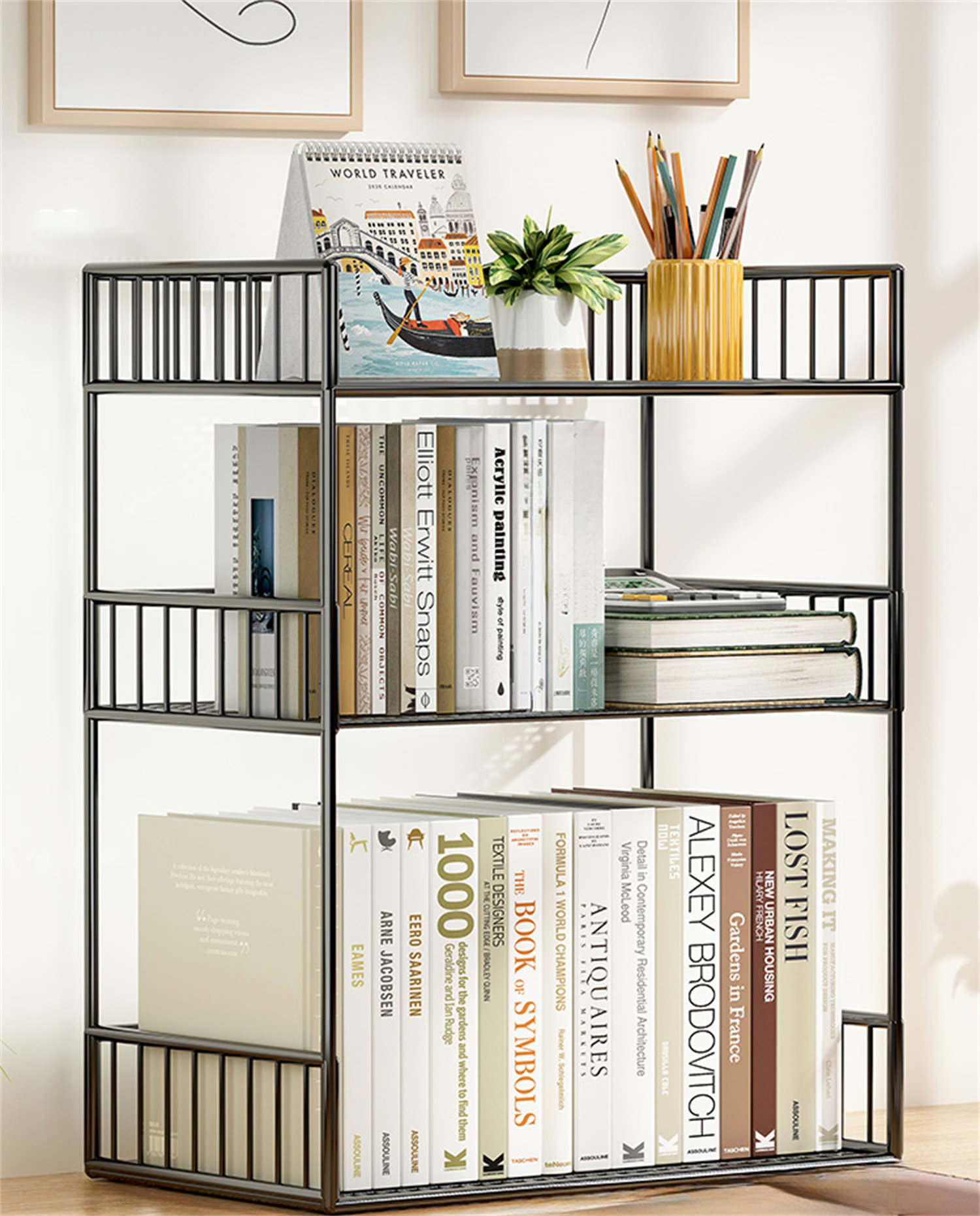 Latitude Run® Metal Stackable Desk Organizer | Wayfair