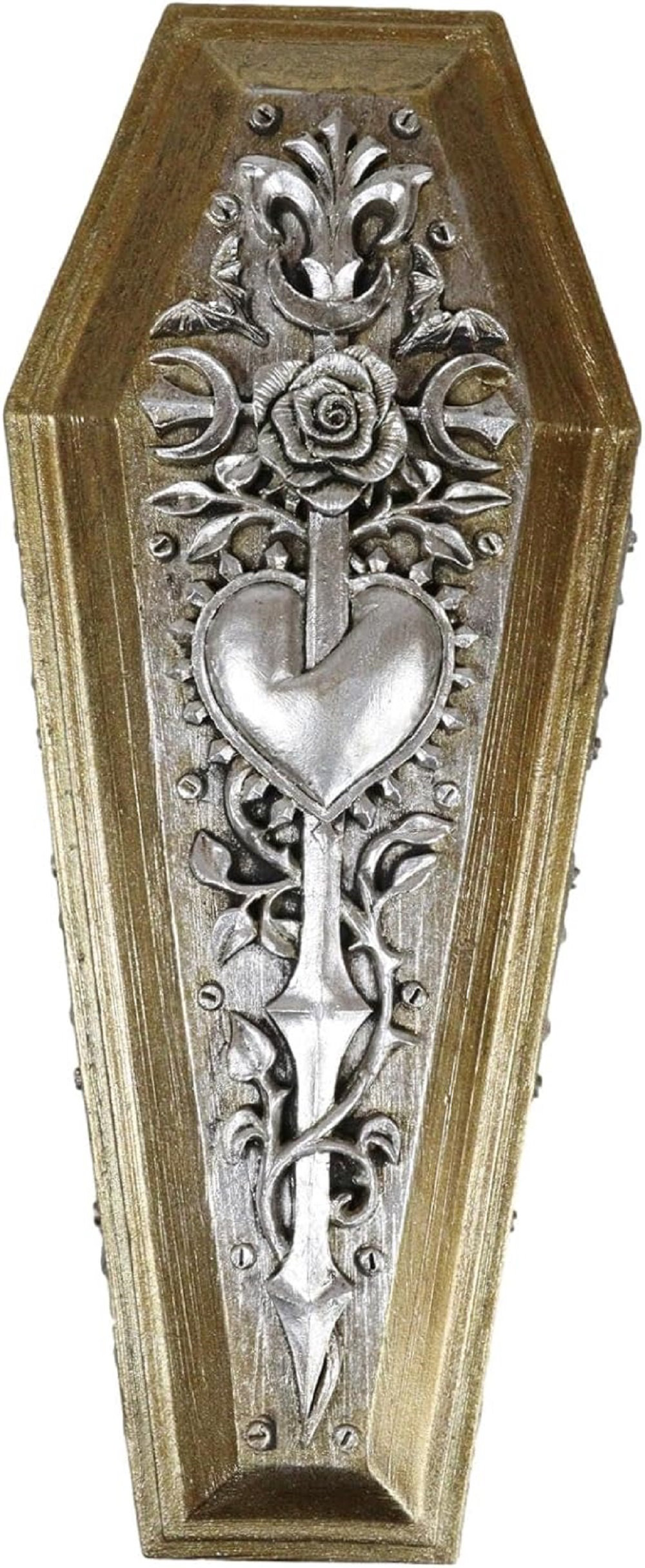 Bungalow Rose Vampiress Dracula Queen Bride Figurine With Floral Heart ...