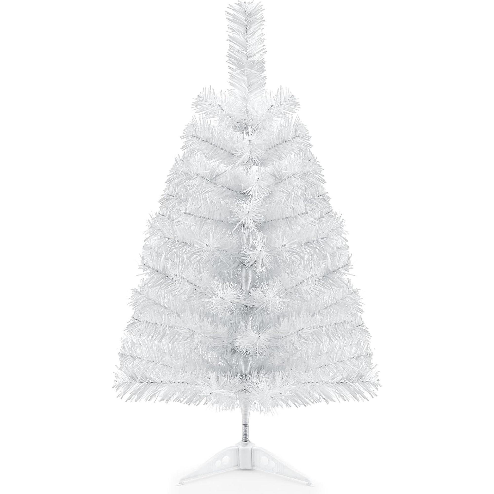 Ophelia & Co. 2Ft White Artificial Christmas Tree With Plastic Stand ...