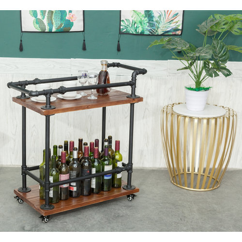 Square Bar Carts You'll Love | Wayfair