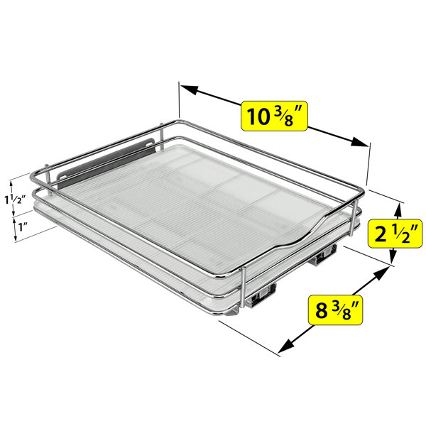 Prep & Savour LYNK PROFESSIONAL Pull Out Spice Rack Organizer for ...
