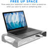 Inbox Zero Monitor Stand For Imac - Wide Unibody Monitor Riser - Metal ...