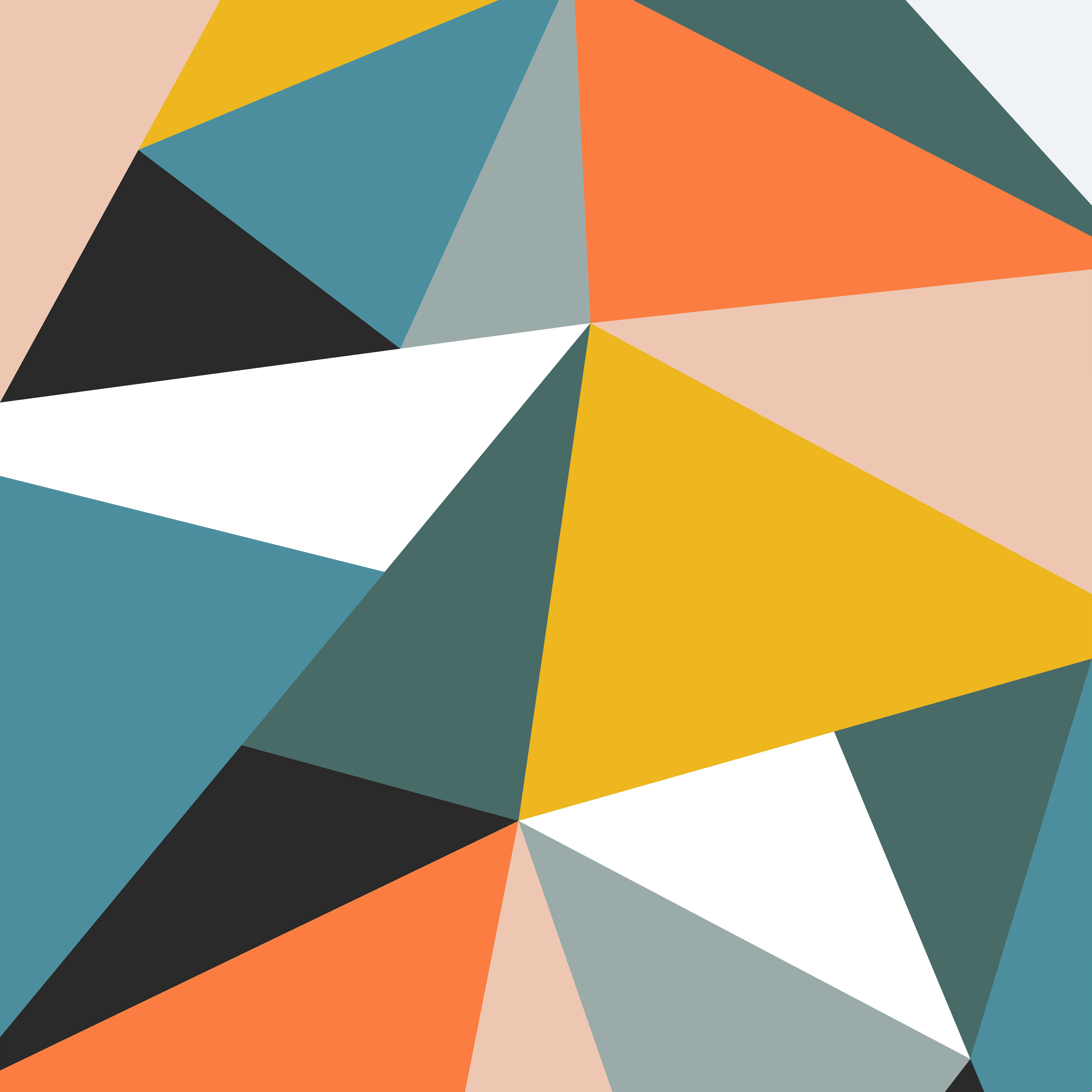 Wrought Studio™ The Old Art Studio Modern Geometric 36 | Wayfair