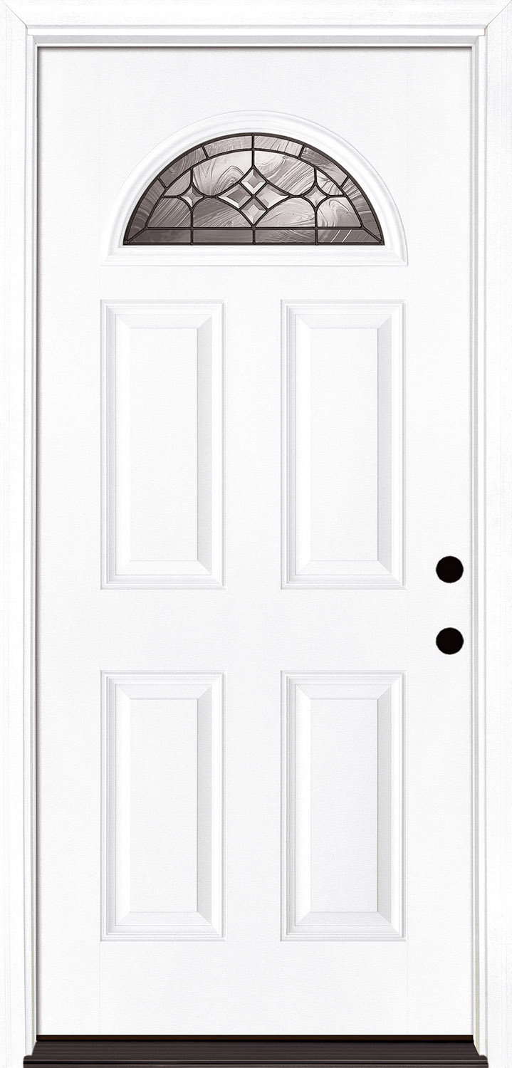 Oloa Doors 36'' x 80'' Fiberglass Front Entry Doors | Wayfair