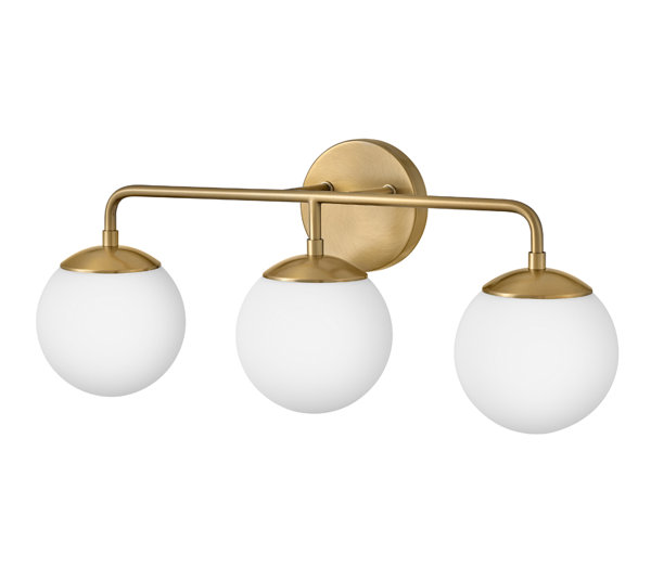 Joss & Main Kobie 3 - Light Dimmable Vanity Light & Reviews | Wayfair