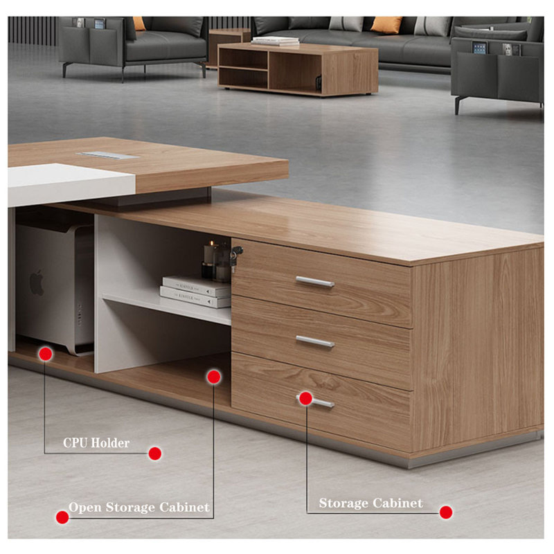 ComfyCraft Contemporary Minimalist Office Desk for Professionals | Wayfair