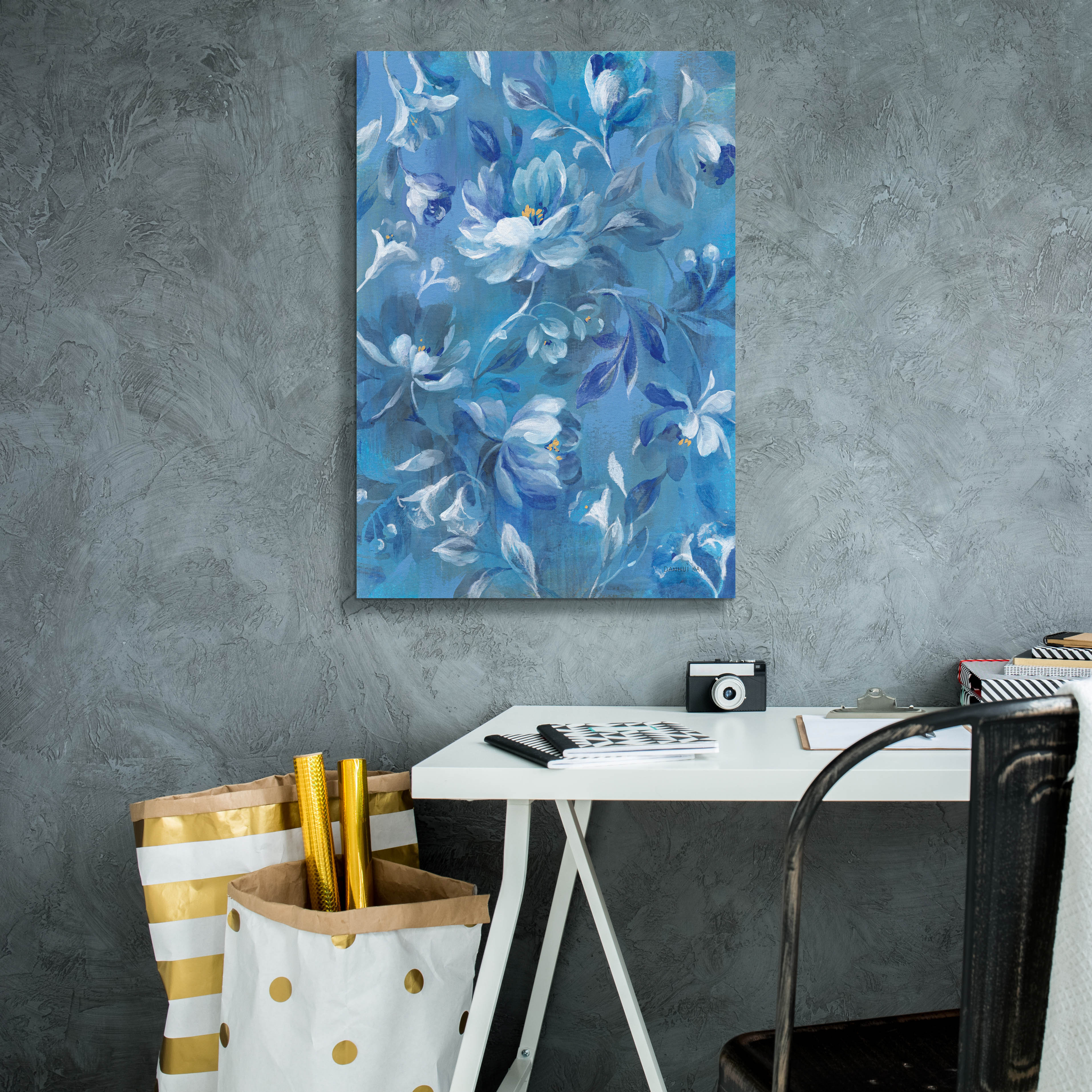 Red Barrel Studio® 'Modern Brocade 1' by Danhui Nai Canvas Wall Art ...