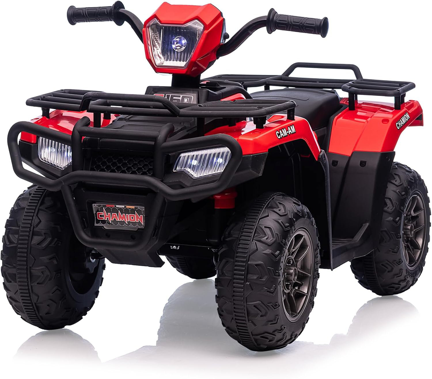 gaomon 12V Kids Ride On ATV, 4 Wheelers For 3-6 Ages Kids With Led ...
