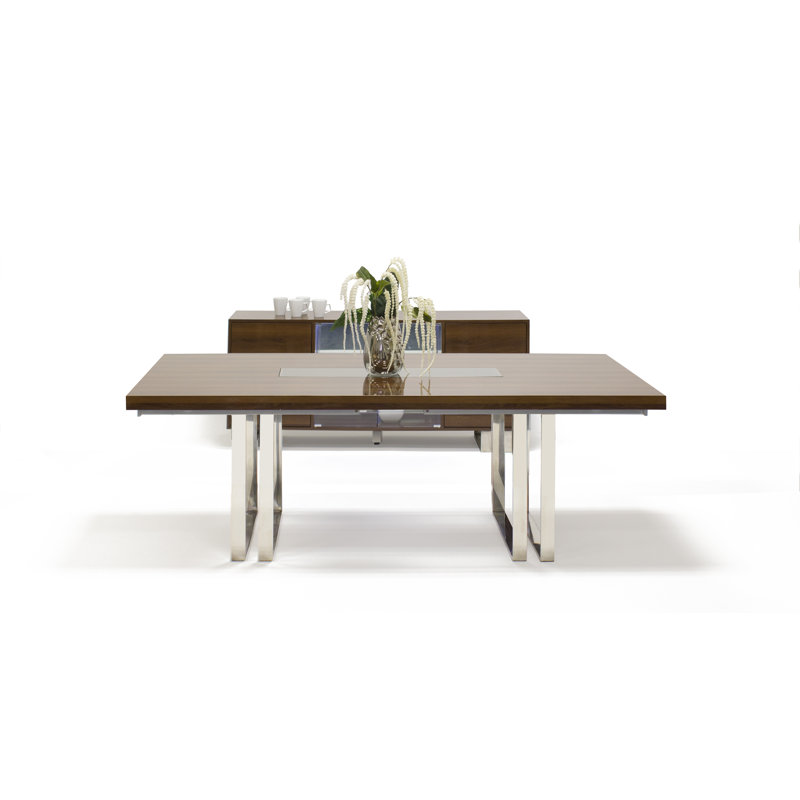 Wrought Studio™ Applebaum Extendable Dining Table | Wayfair