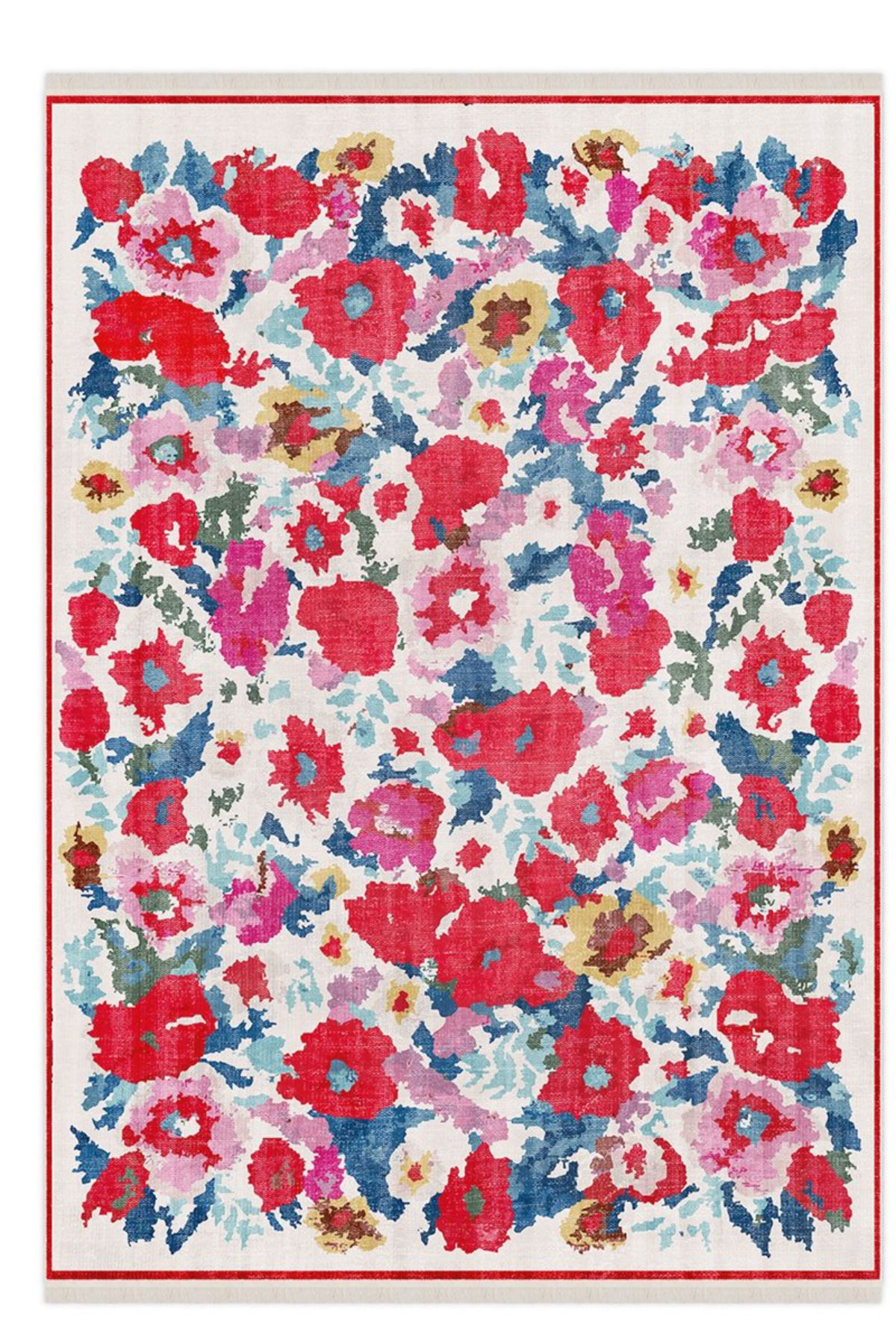 Wildon Home® Borgny Cotton Indoor/Outdoor Area Rug | Wayfair