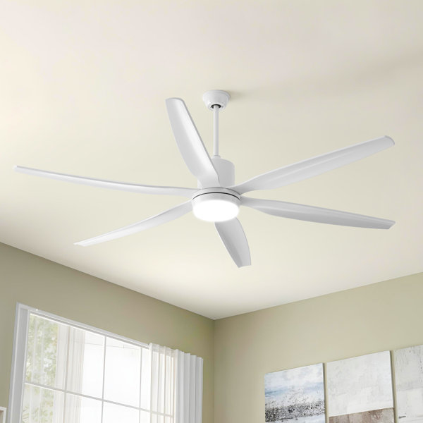 Ivy Bronx 66" Ceiling Fan with 6-Speed DC Motor, Remote & App Control ...