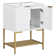 Mercer41 Rikkia 18'' Free Standing Single Bathroom Vanity with Ceramic ...