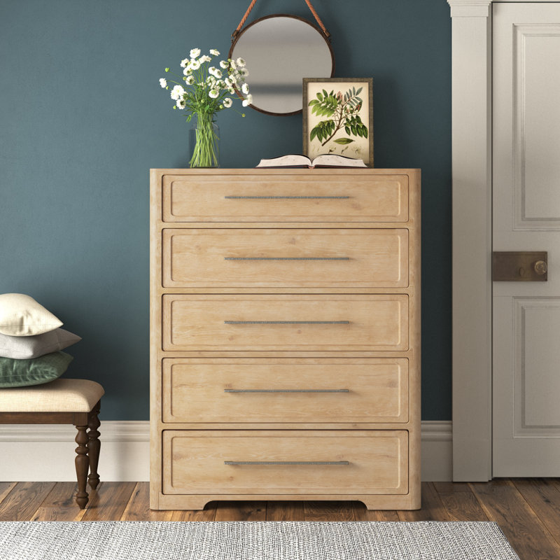 Birch Lane™ Bellmont 5 - Drawer 55" H Dresser | Wayfair