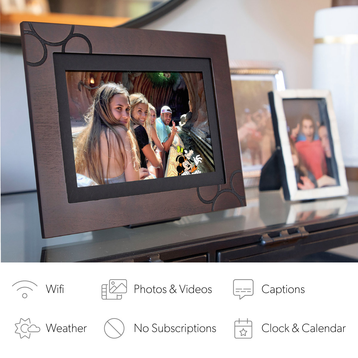 Disney PhotoShare Smart Digital Picture Frame | Wayfair