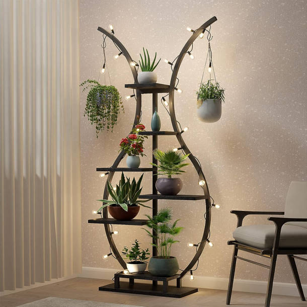 Arlmont & Co. Hoover Metal Weather Resistant Plant Stand & Reviews ...